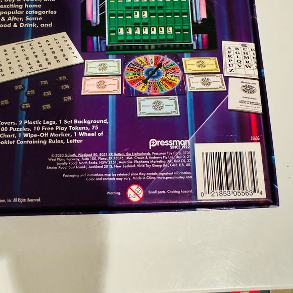 Wheel of Fortune | Games | Wheel Of Fortune Board Game 5th Edition Tv ...